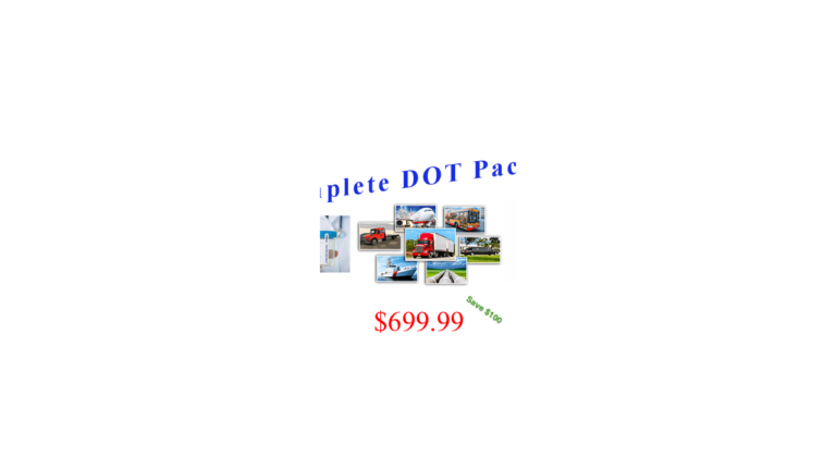 Complete DOT Training Package - Drug Test Collector